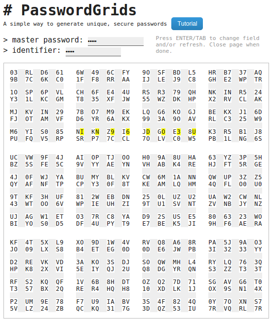 Générateur de mot de passe - LinuxFr.org